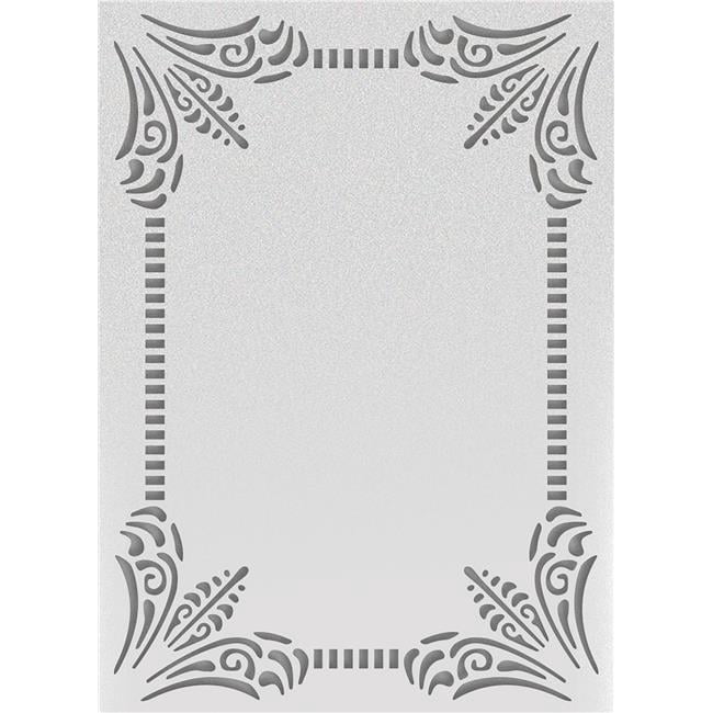 Ritz Embossing Folder - Classy Frame - Walmart.com