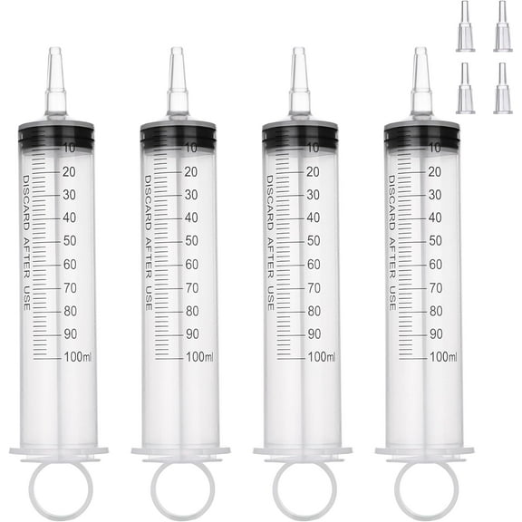 Walmart 500ml Sterile Syringe with Tube, Plastic Garden Syringe for ...