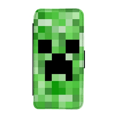 Minecraft Creeper iPhone 8 Flip Wallet Case | Walmart Canada