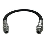 Compressor Jumper Hose, 320°F, 3/4" NPT x 40" Length, Fittings Rotate ...