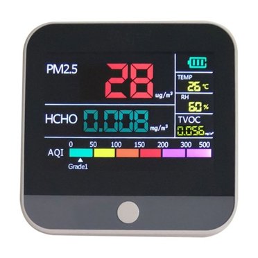 Temtop P600 Particle Meter, PM2.5 PM10 Air Quality Monitor, Smoke ...