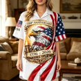 America’s 250th Anniversary Hawaiian Shirt 1776-2026 Patriotic Tee for ...