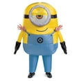 Disguise Mens Inflatable Stuart Minion Jumpsuit Costume - Size One Size ...