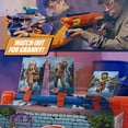 NERF Zombie Spin Strike Electronic Target Game – Rotating Dart Blaster ...