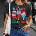 Bruh Stay Cool 4Th July Popsicle Boys Usa Flag American TShirt ...