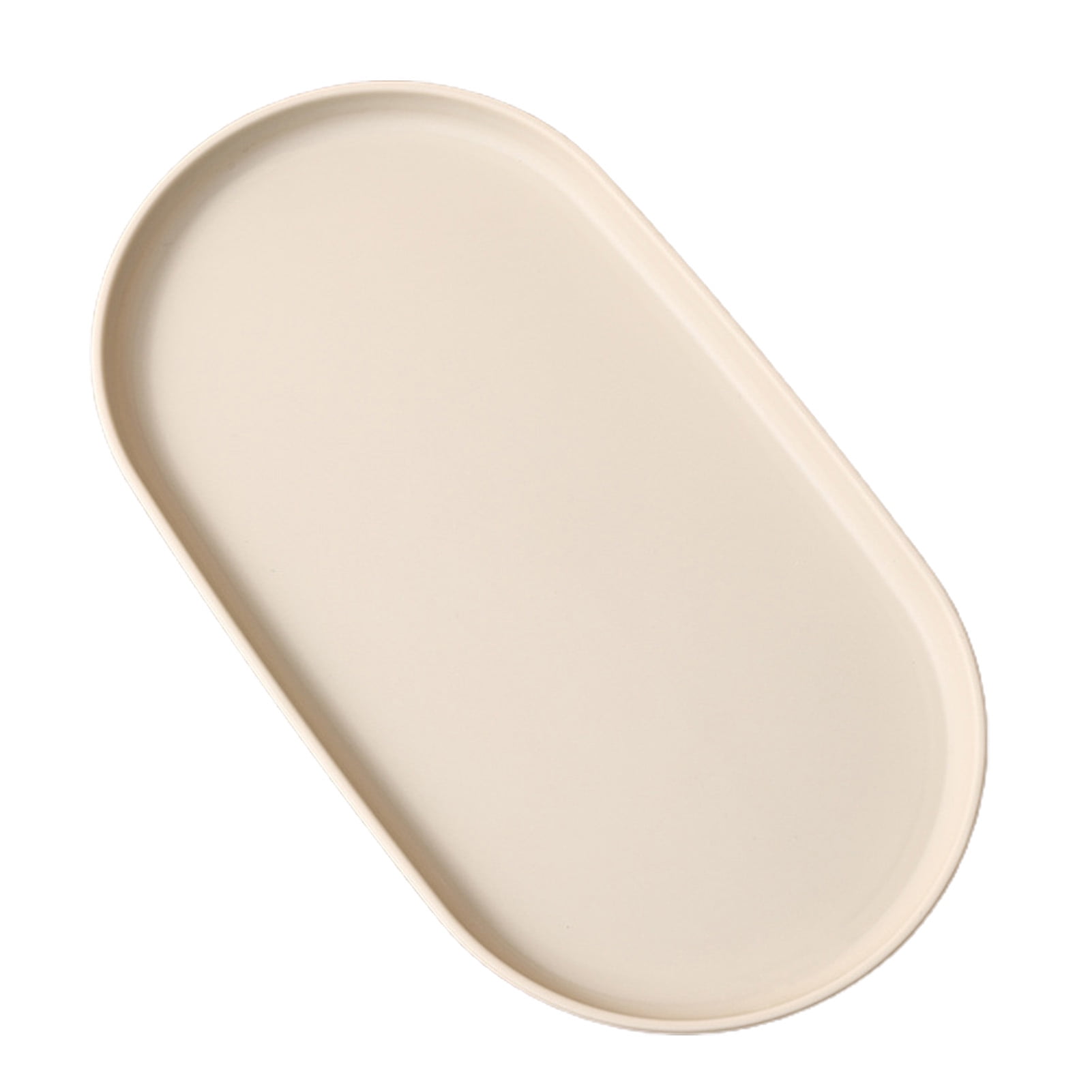 Huanledash Dessert Tray Food Grade BPA Free Simple Style Smooth Edge ...