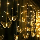 LED Lights for Bedroom, Butterfly Fairy Lights Lights, 13ft 96 LED ...