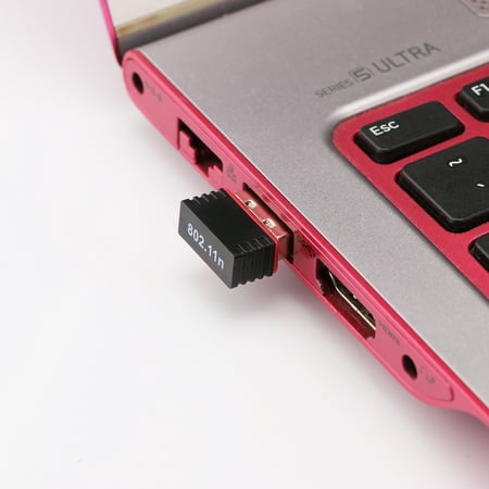 Mini 150Mbps USB WiFi Adapter LOTEKOO WiFi Network Card Adapter Wifi Dongle for Desktop Laptop ...