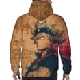 Black Clover Asta Hoodies For Men Hoodie Pullover Long Sleeve Hooded ...