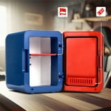 Marvel Spiderman Blue Red 6 Can Mini Fridge Thermoelectric Cooler 4 ...