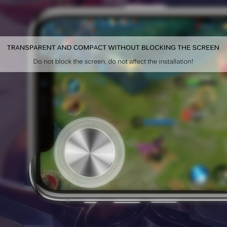 Round Game Joystick Mobile Phone Rocker Metal refit Button Controller ...