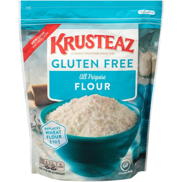 Krusteaz® Gluten Free All Purpose Flour 32 oz. Bag - Walmart.com ...