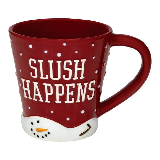 Hallmark 9467325 3.56 x 4 x 5 in. Slush Happens Mug Christmas ...