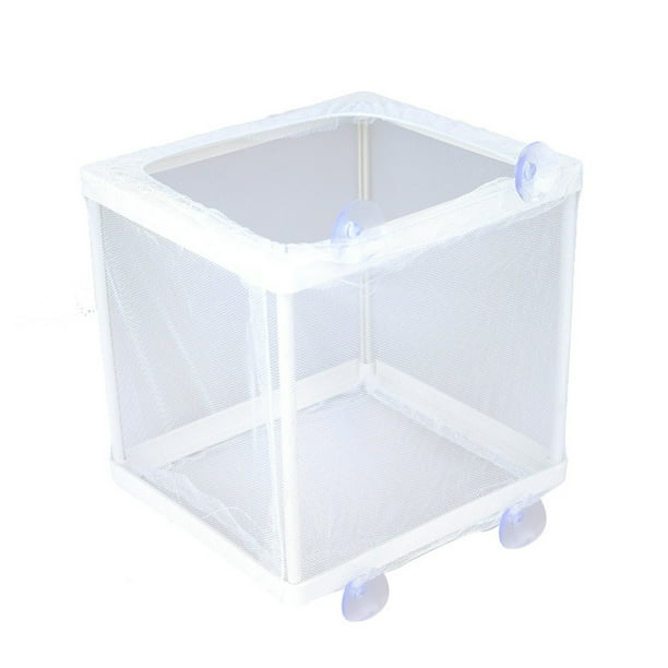 July Memor Fish Tank Aquarium Guppy Breeder Mesh Box Net Baby Fish ...