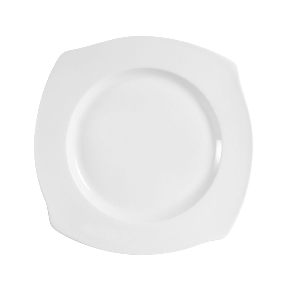 Philadelphia Plate 11 1 4 W X 11 1 4 L X 1 3 8 H Porcelain 6 Packs