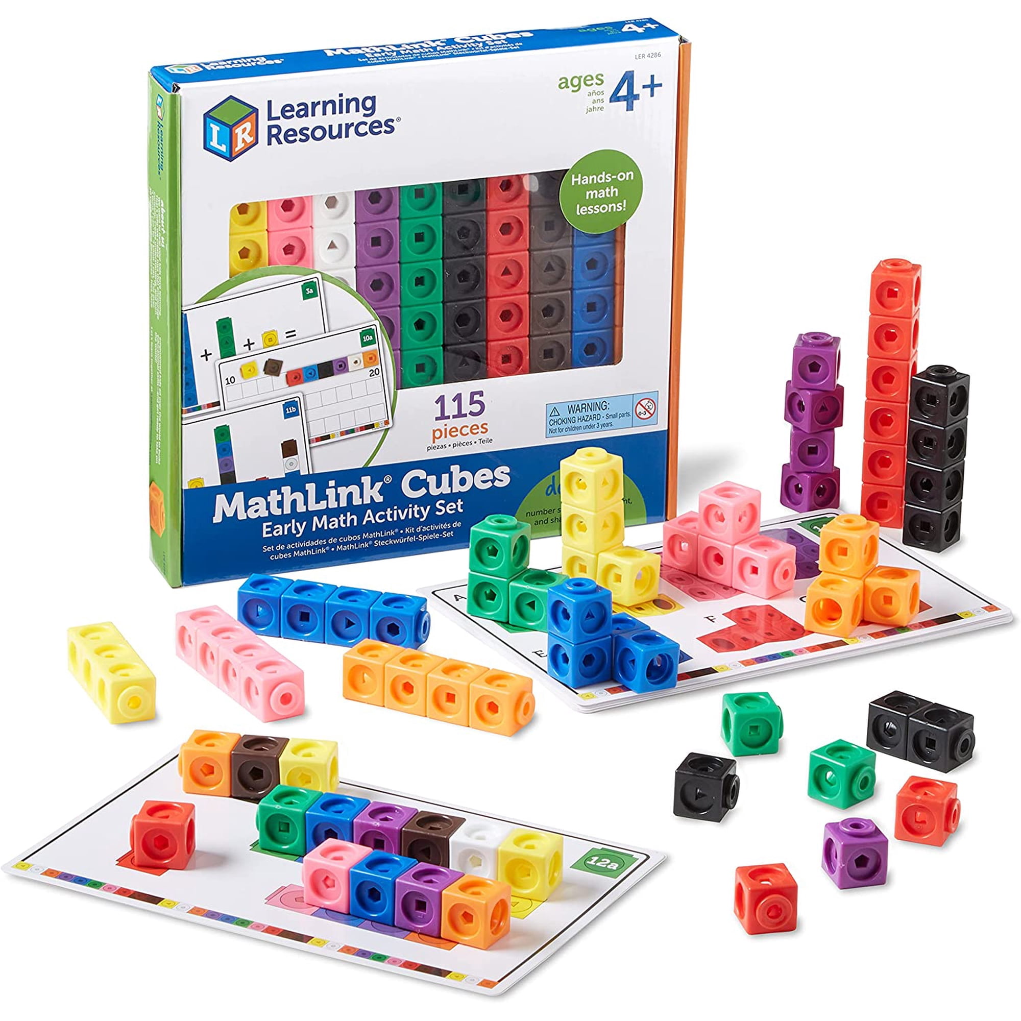 Click here for Yantong Early Math Mathlink Cube Activity Set - 11... prices