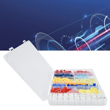 ANGGREK 156Pcs T Tap Wire Connectors Electrical Quick Disconnect ...