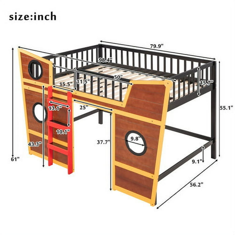Space Shuttle Bed Loft