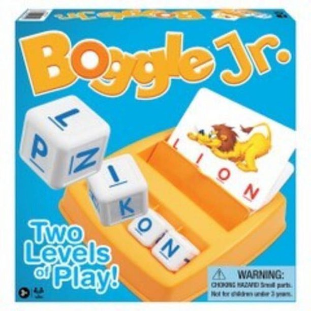 Boggle Jr. - Two Levels Of Play! [GAMES (MISC)] Table Top Game, Board ...