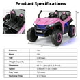 Free Shipping! Costway 12V 2-Seater Kids Ride On UTV RC Electric ...