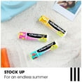 ChapStick Summer Collection Lip Balm Pack, Watermelon, Peaches & Cream ...