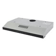 30in Silver Under Stainless Steel Cabinet Range Hood 900CFM 3-Speed ...
