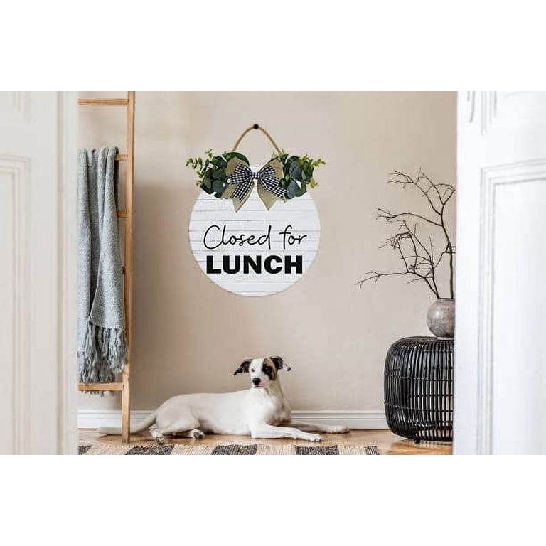 Out To Lunch Sign For Office Door