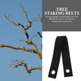 KAKOWELY Security Strap for Tree Nylon Black for Plant Owners Garden ...