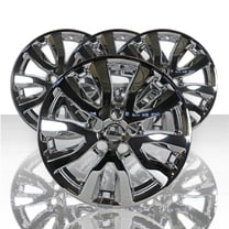 Set of 4 17' 6 Spoke Wheel Skins for 2015-2020 Ford F-150 - Chrome ...