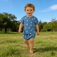 Boys Outfits Size 2-3Y Kids Cartoon Print Short Sleeve Round Neck T ...