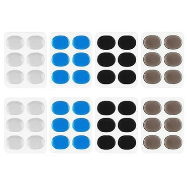 Uxcell Drum Dampeners Drum Gel Silicone Blue Dots 31x25x2.5mm for Drums ...