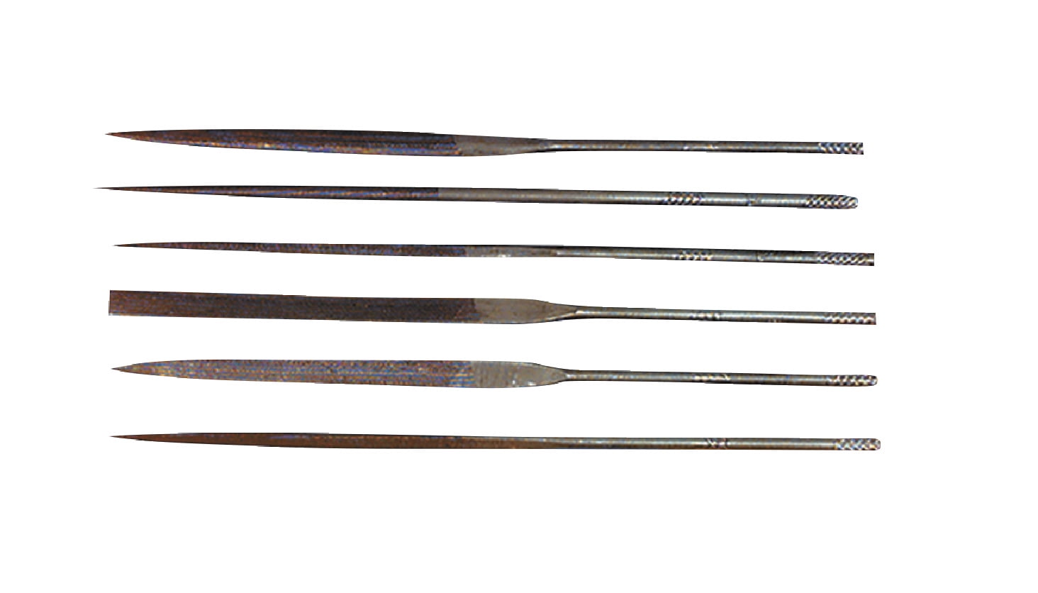 Economy Needle File Set with Vinyl Case, Set of 6 - Walmart.com