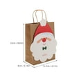 HONMEET 10Pcs Versatile Candy Bags Paper Material Assorted Color 8.7x6 ...