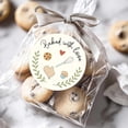 Baked with Love Stickers – Round Baking Labels – Homemade Kitchen ...
