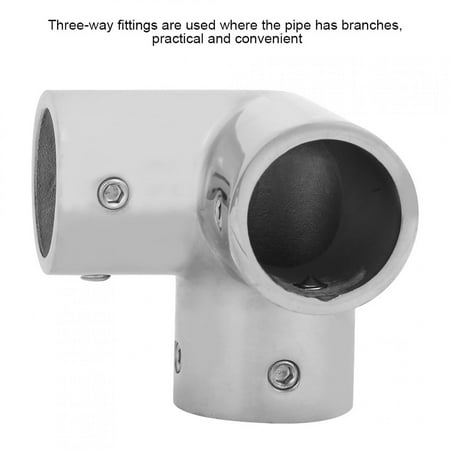 Loewten 3-Way Tube Connector Easy To Use 3-Way Pipe Fitting Pipe ...