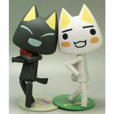 Vocaloid Toro & Kuro Miku Hatsune Cosplay Revoltech Action Figure Set ...