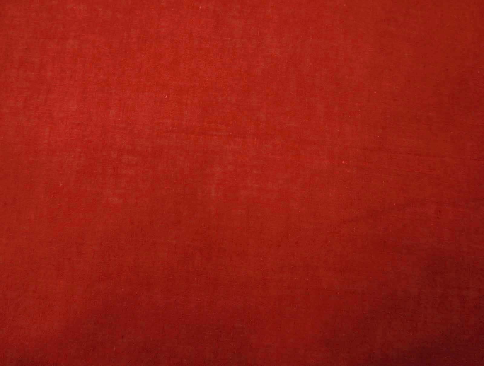 Knitwit Cotton Cambric Designer Opaque 40" Wide Red Solid Fabric Sewing ...