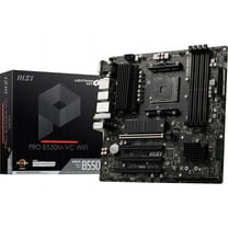 MSI PRO AMD Motherboard B650M-P AM5 Ryzen 7000 DDR5 SATA 6G 2x M.2 2.5G LAN 7.1 Audio mATX ...