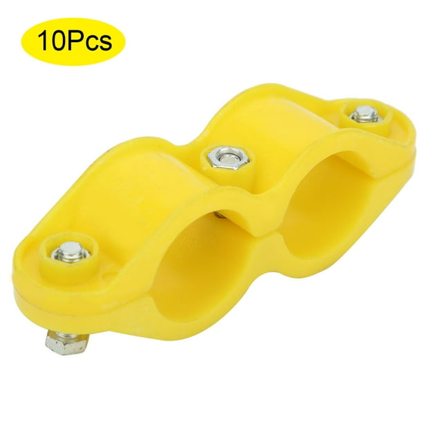 Viccilley Pipe Clip - 10Pcs Round Water Pipe Fastener Clip Fixing Tool ...