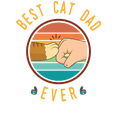 CafePress - Best Cat Dad Ever Fathers Day Orange Cat Dad - Cute Infant ...