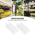 24pcs Price Sign Holder Label Holder Supermarket Retail Price Label ...