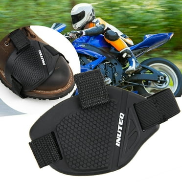 Black Motorcycle Shoe Protector Motorcycle Gear Shifter Pad Boot ...