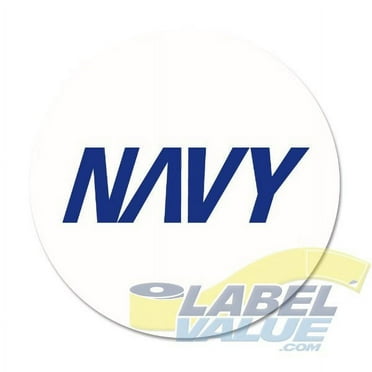 1" White Circle Stickers Roll, Dot Round Labels - Walmart.com