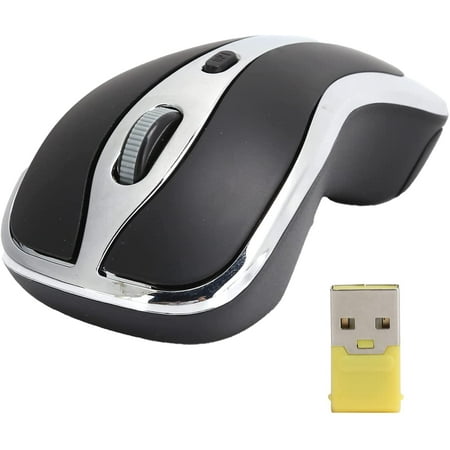 2.4G Wireless Mouse CPI 500/1000/1500/1750 Gyroscope USB Receiver Set ...