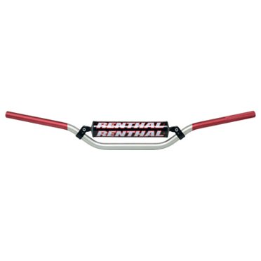 Renthal Fatbar 609 RC High Red Handlebar (609-01-RD) - Walmart.com