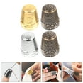 TUWAFE 2026 New 8 Pcs Sewing Thimble Protectors,Metal Fingertip Thimble ...
