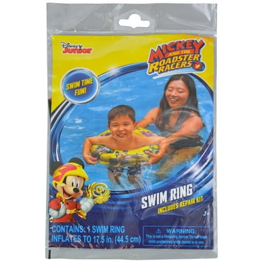 Disney Mickey Mouse Inflatable Pool Ring - Clubhouse Float, Swim Water ...