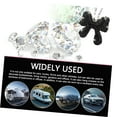 Fuliko Bling Car Rearview Mirror Hanging Ornament, Attractive Rearview ...
