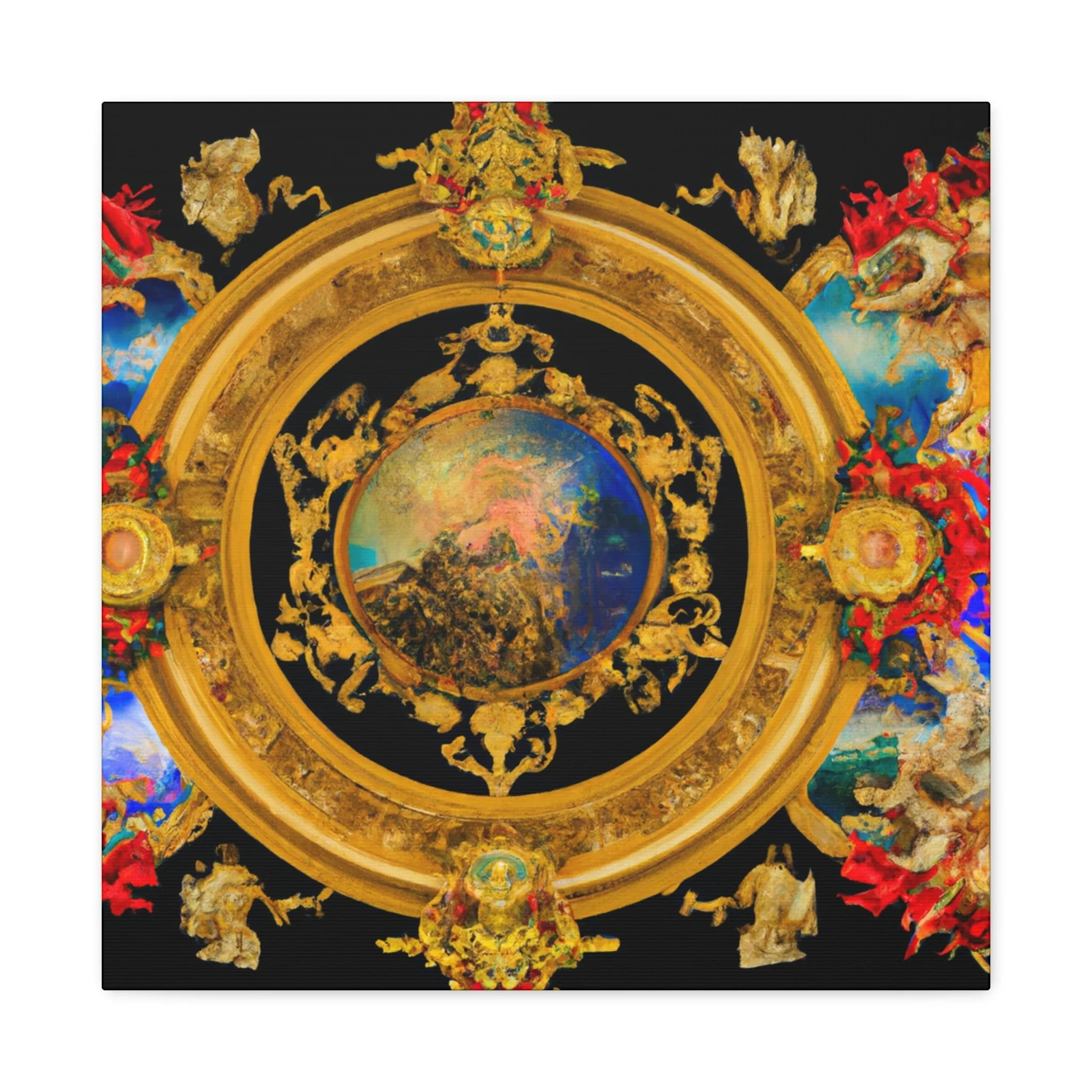 Radiant Celestial Splendor - Canvas - Walmart.com