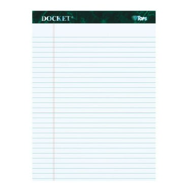Docket Gold Steno Books, Gregg Rule, 6 x 9, White, 100 Sheets - Walmart.com